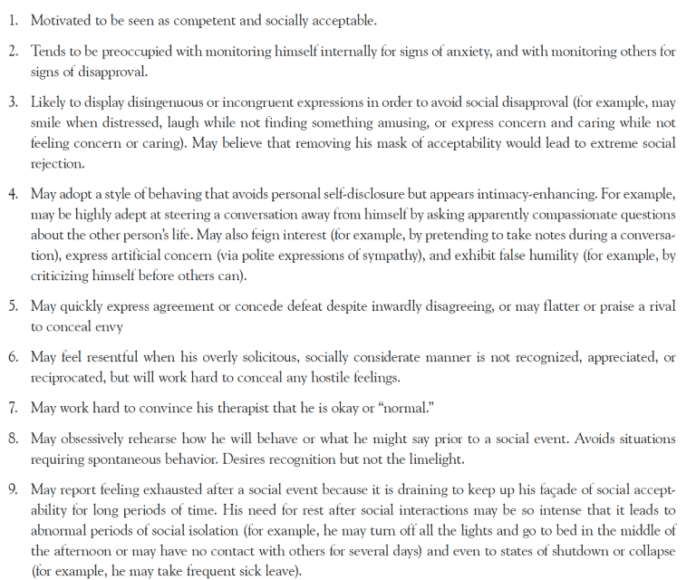 Does your Overcontrol present as overly agreeable or disagreeable or ...