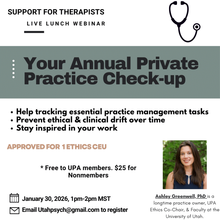 Your Private Practice Annual Check-Up (for Therapists) - Greenwell ...